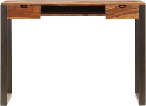 Psací stůl 110 x 55 x 78 cm masivní akácie  a ocel 247963