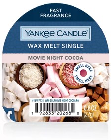 Yankee Candle - Movie Night Cocoa Vosk do aromalampy, 22 g