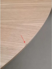 Jídelní stůl s deskou v dubovém dekoru 100x180 cm Lago - II. jakost – TemaHome