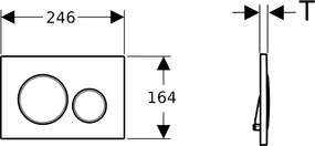 Závěsné WC + prkénko ROUND + tlačítko SIGMA + podomítkový modul + podložka