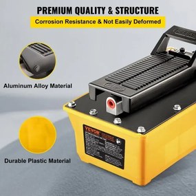 Vzduchové hydraulické čerpadlo, hydraulické nožní čerpadlo 689,5 bar