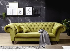 Askont Chesterfield Preston: Pohovka 3M green