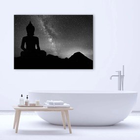 Gario Obraz na plátně Buddha a hvězdná obloha Rozměry: 60 x 40 cm