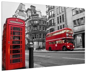 Obraz londýnské telefonní budky (90x60 cm)