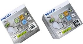 LED svítidlo McLED GAP 8 bílá 8W 4000K neutrální bílá ML-416.038.33.0