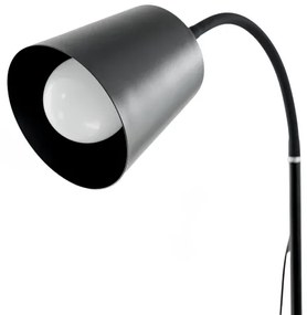Stojací lampa 1xE27/40W/230V černá