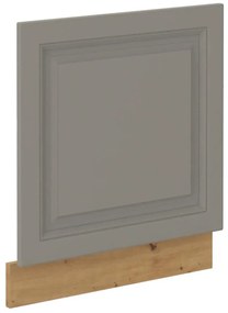 Dvířka na vestavnou myčku kuchyňská skříňka Stilo claygrey/artisan 570x596