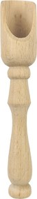 AMADEA Dřevěná lopatka na koření, masivní dřevo,velikost 14 cm