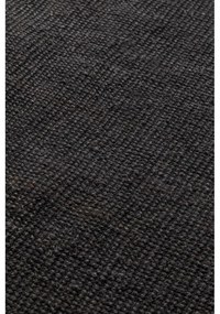 Černý jutový koberec 80x150 cm Bouclé – Hanse Home