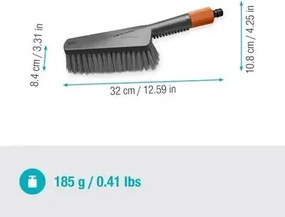 Gardena 18863-20 Cleansystem ruční kartáč M měkký – sada
