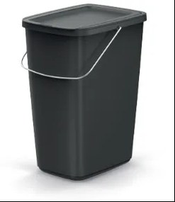 Odpadkový koš COMPACTO FLAS 25 L černý
