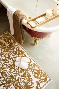 Abyss & Habidecor Zlatá koupelnová předložka PERSE gold, Rozměr 70x125cm