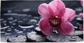 Sablio Ručník Orchidej - 70x140 cm