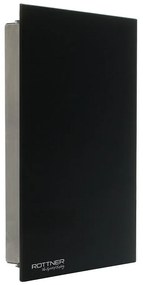Rottner Skříňka na klíče KEY GLASS GB-8 se skleněnými dvířky z černého skla