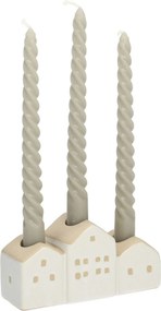 Svícen Hauses 13x5x7cm white