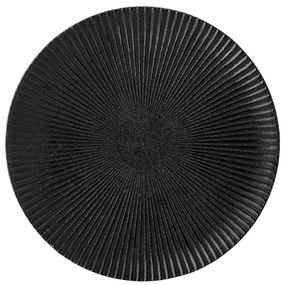 OnaDnes -20% Černý kameninový dezertní talíř Bloomingville Neri 18 cm