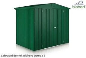 Biohort Zahradní domek EUROPA 6 Barva: tmavě zelená