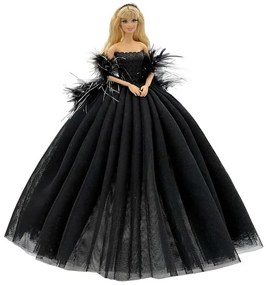 Šatičky  a botičky pro panenky Barbie (30 cm) Barva: V