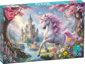 CHERRY PAZZI Puzzle Pohádkový jednorožec / 300 dílků / 50 x 34,5 cm