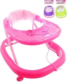 ORION Chodítko pro panenku / 3 barvy / plast, textil / 36 x 31 cm / od