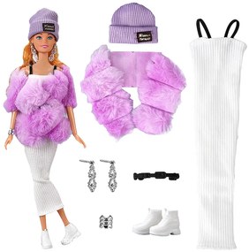 Šatičky pro panenku Barbie (30 cm) Barva: C