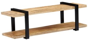 TV stolek 130 x 40 x 40 cm masivní mangovníkové dřevo 247883