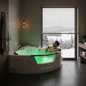 Terra Hydromasážní vířivá vana Orino 632 157x157