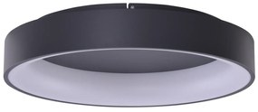 Moderní LED stropní svítidlo Solvent R 80 šedé s dálkovým ovladačem