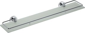 Sapho X-Round - Police s výklopnou hrazdou, délka 60 cm, sklo/chrom XR600