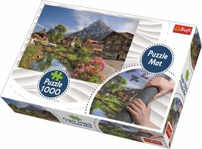 TREFL PUZZLE Alpy foto 68x48cm 1000 dílků skládačka s rolovací podložkou tr90724