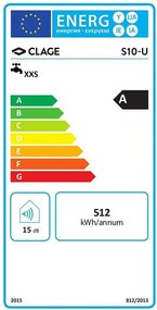 CLAGE S10-U Zásobníkový ohřívač tlakový, spodní montáž, 10l, (2,2kW) 42103