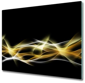 Skleněná krájecí deska Abstrakce světla 60x52 cm