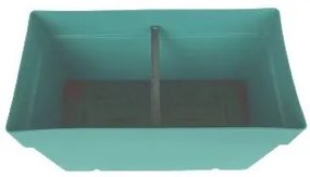 ALFIstyle Balkónový samozavlažovací truhlík, šířka 30cm, zelený