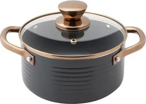 Lamart Orro Kastrol s poklicí 2.8L šedá / 20 x 9 cm / hliník