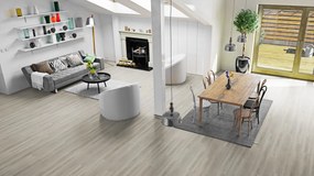 Oneflor Vinylová podlaha kliková Solide Click 55 XL 672 Chene Gris Clair - Kliková podlaha se zámky