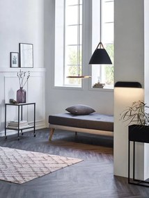 NOR 84091003 Venkovní nástěnné svítidlo Front 36 1x13,9W LED černá opál - NORDLUX