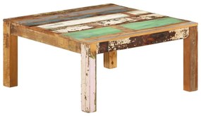 Konferenční stolek 80 x 80 x 40 cm masivní recyklované dřevo 338030