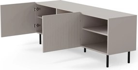 TV stolek Paxos 150 cm kašmír/černý