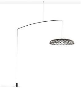 Flos F6394031 Skynest Motion, antracitové stropní svítidlo, 57W LED 2700K stmívatelné, prům. 90,4cm