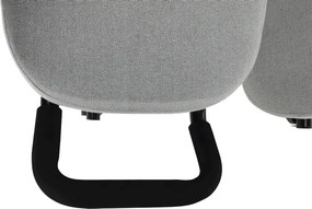 Ergonomická kľakačka, šedohnědá taupe / černá, RUFUS