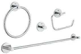 Grohe Essentials - Set koupelnových doplňků, chrom 40823001