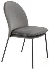 Designová židle Clorissa šedá