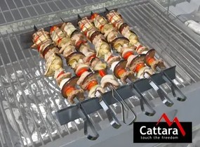 Cattara Grilovací sada na špízy 43 cm 6 ks / Grilovací sada na špízy /