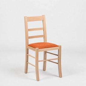 STIMA Židle FURLA s čalouněným sedákem dub sonoma LUX terracotta 10