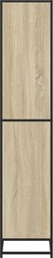 Knihovna dub sonoma 80,5 x 35 x 170,5 cm kompozitní dřevo 3300856