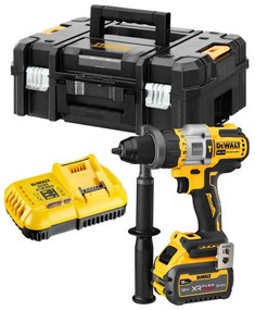 DeWALT Nářadí - 18V AKU vrtačka s příklepem, 1x aku 9,0 Ah FLEXVOLT, nabíječka DCD999X1