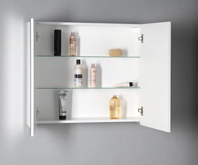 Aqualine Aqualine, DENEB galerka 80x70x18cm, bílá mat, DN080