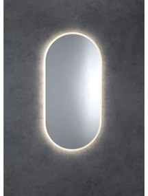 Sapho Minox Zrcadlo oválné s LED osvětlením, 50x100 cm, MX250