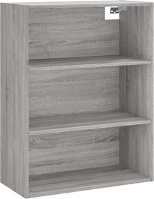 Skříň highboard šedá sonoma 69,5 x 34 x 180 cm kompozitní dřevo 3189411