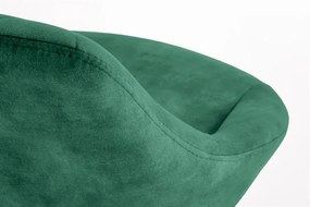 HALMAR H102 barová židle tmavě zelená